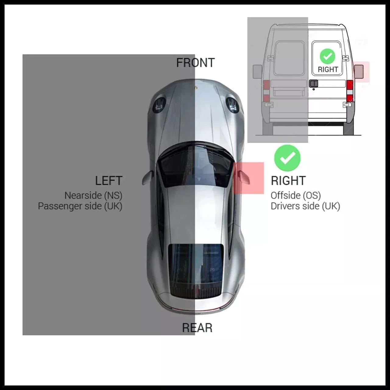 Mercedes Sprinter Van Rear Tail Lens - Driver Side - 2006-2025